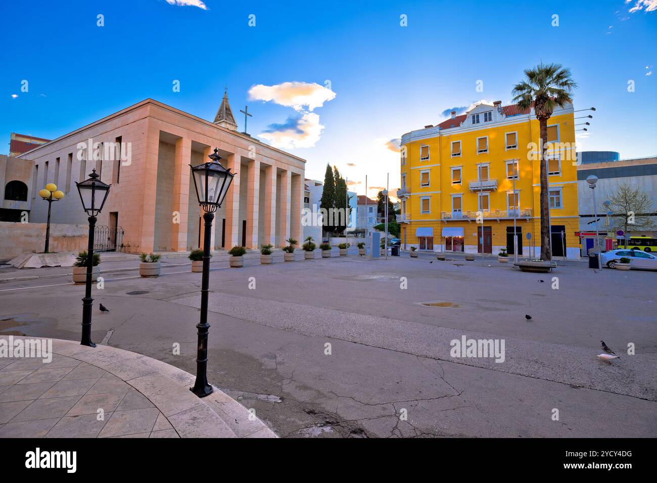Gaje Bulata square in Split view Stock Photo - Alamy