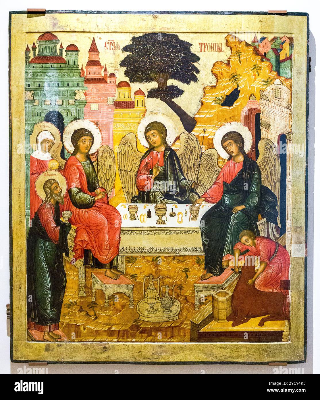 The Old Testament Trinity, 17th century Stock Photo - Alamy