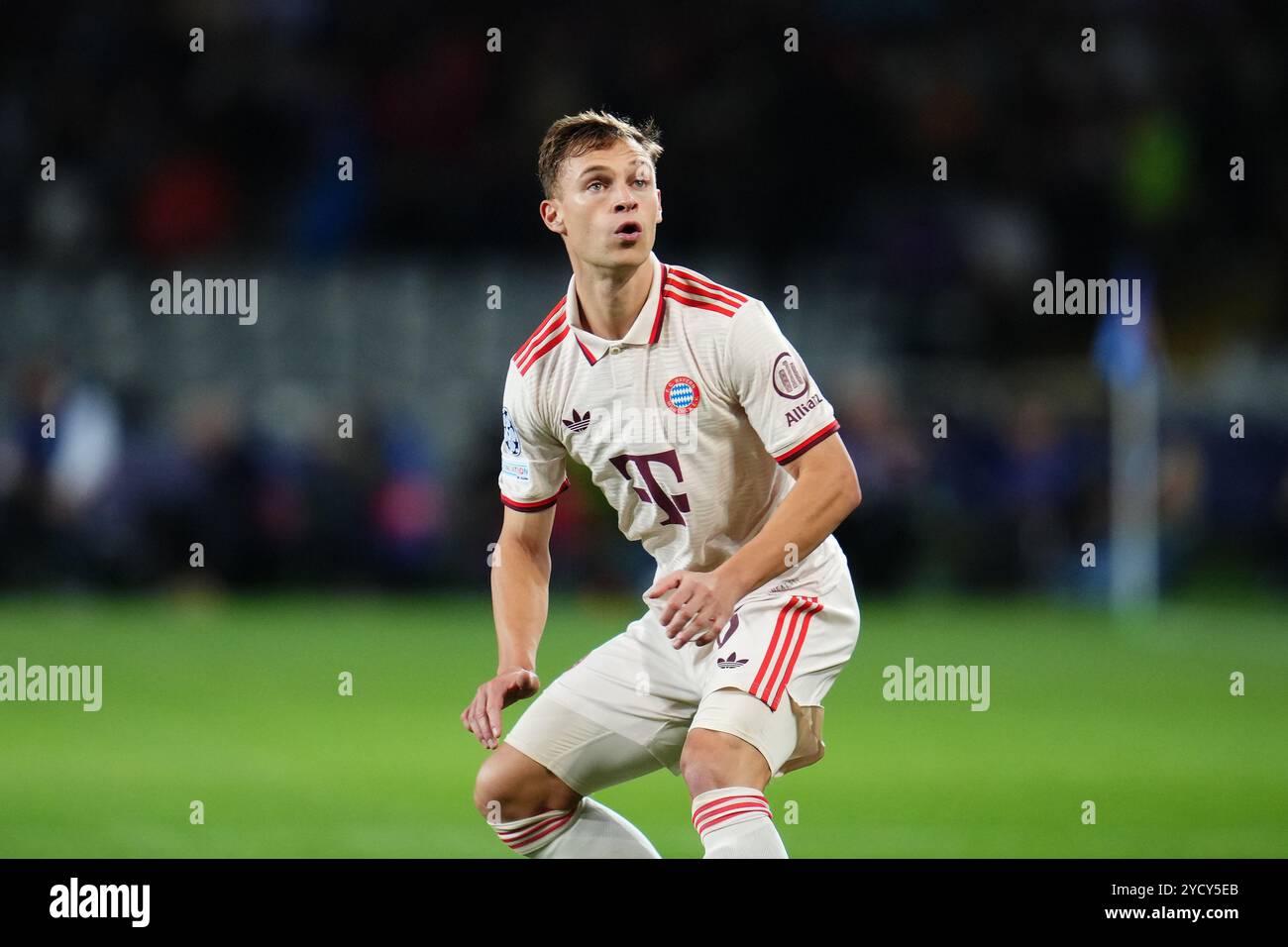 Joshua Kimmich of Bayern Munich during the UEFA Champions League match ...