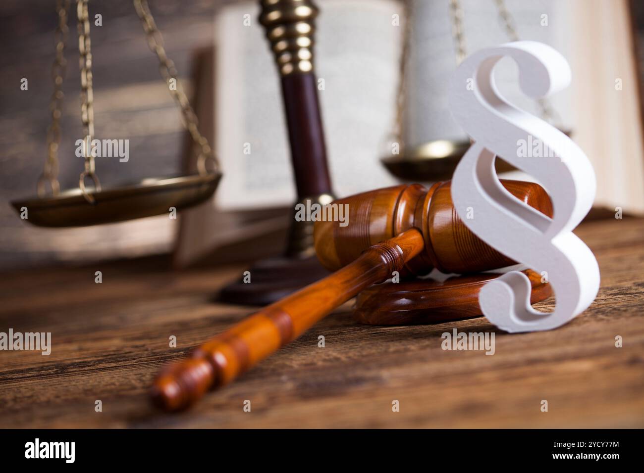 Wooden gavel barrister, justice concept, paragraph Stock Photo - Alamy