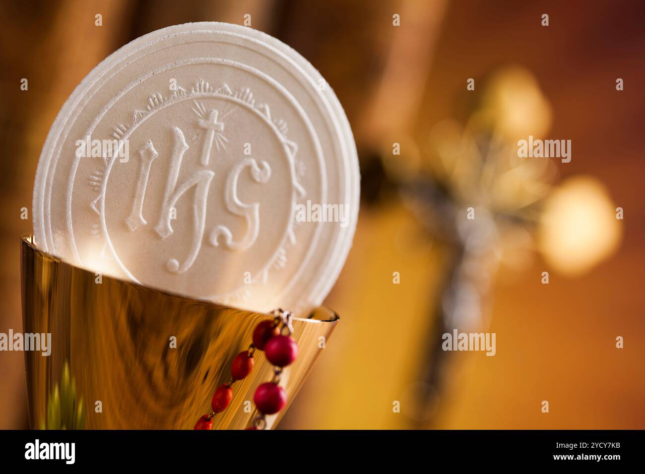 Eucharist, sacrament of communion background Stock Photo - Alamy