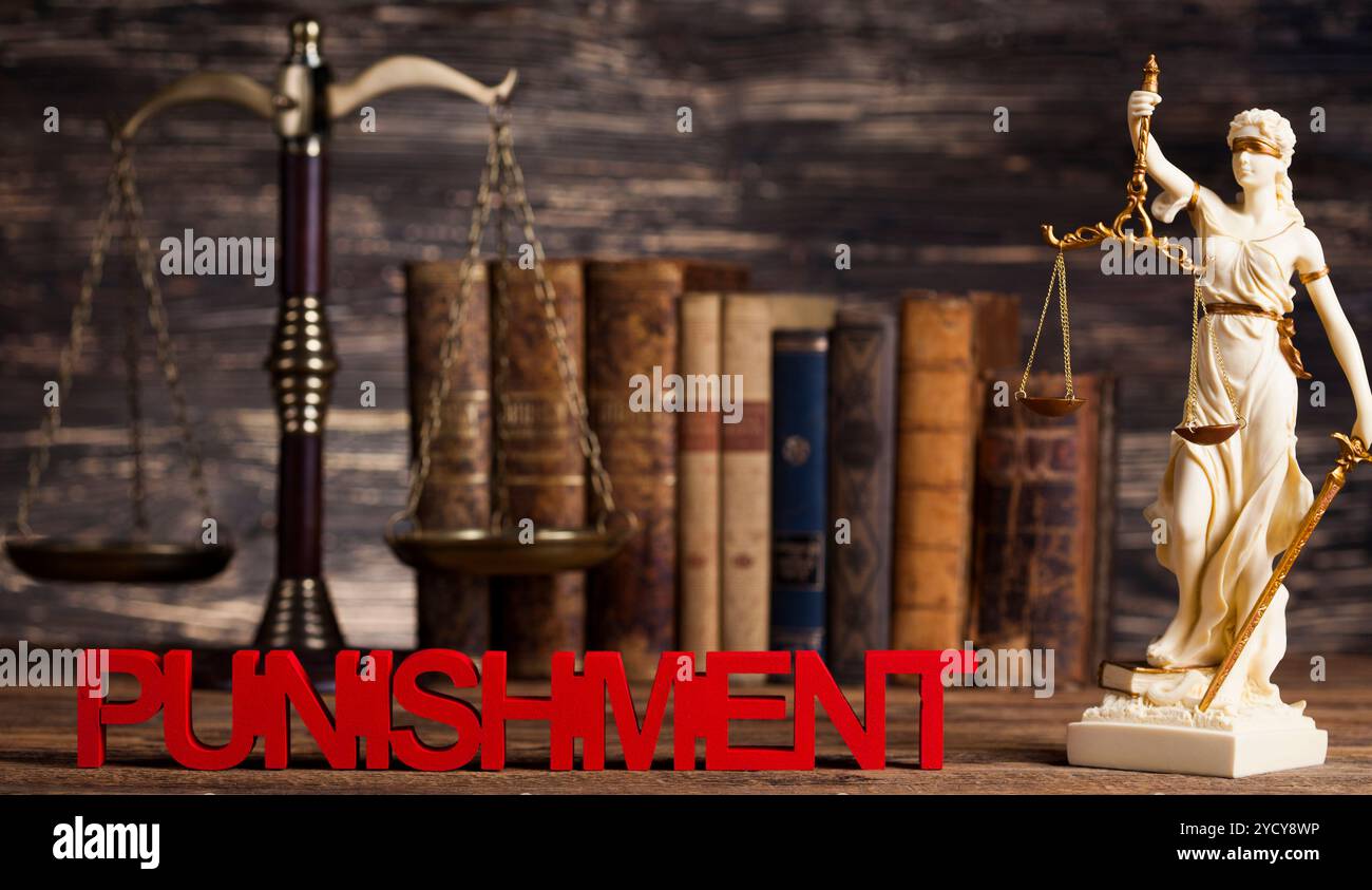 Punishment, Justice concept, Court gavel,Law theme, mallet of judge ...