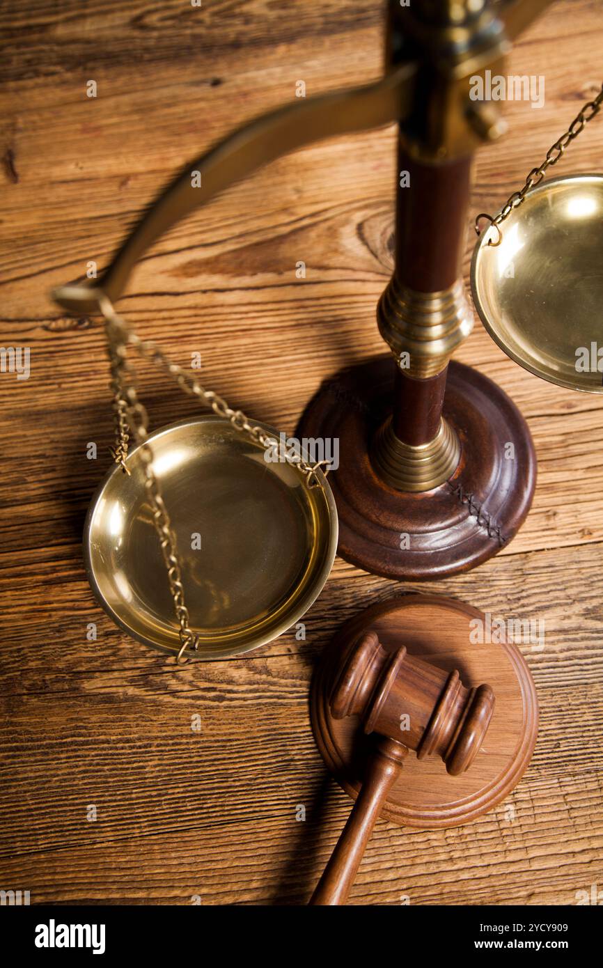 Law and justice concept, legal code and scales Stock Photo - Alamy