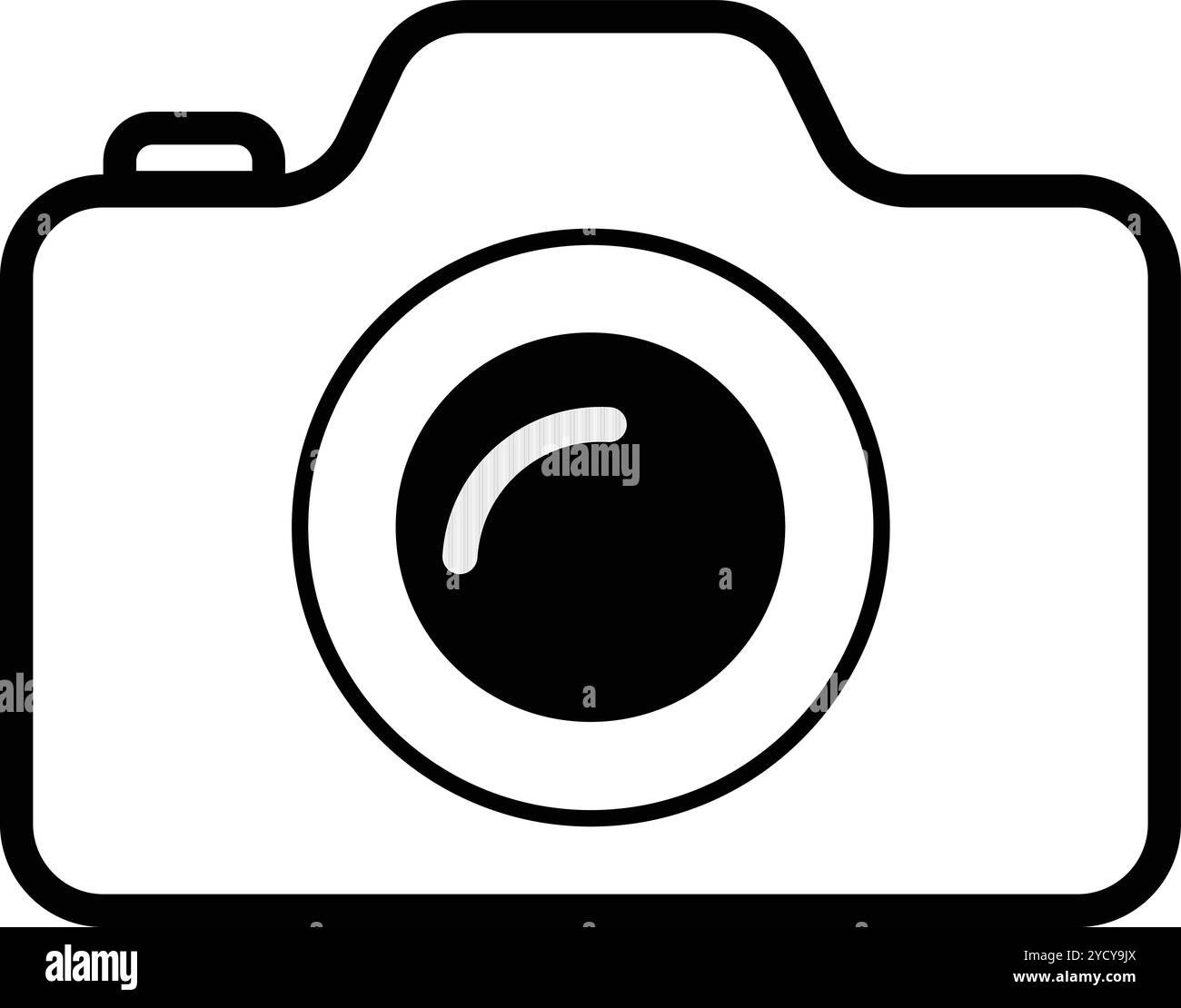 Camera outline icon Stock Vector Image & Art - Alamy