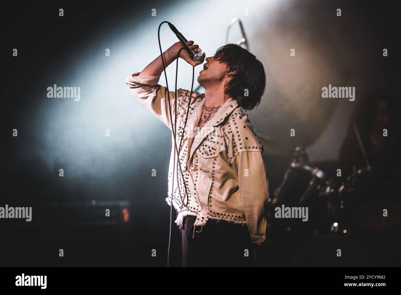Copenhagen, Denmark. 23rd, October 2024. The Danish punk group Iceage ...