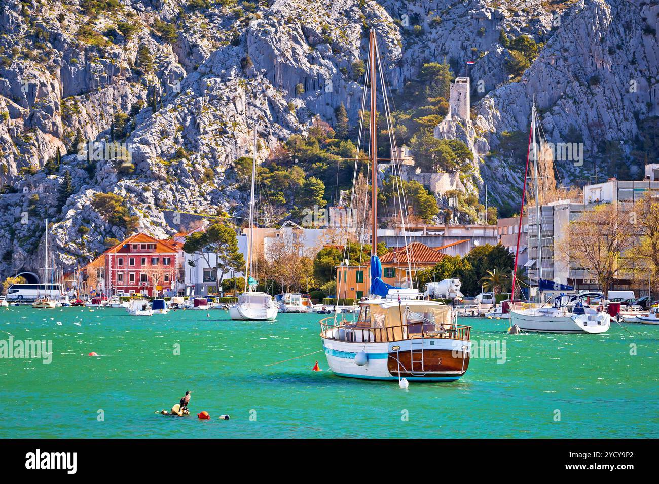 Aerial view cetina river canyon hi-res stock photography and images - Alamy