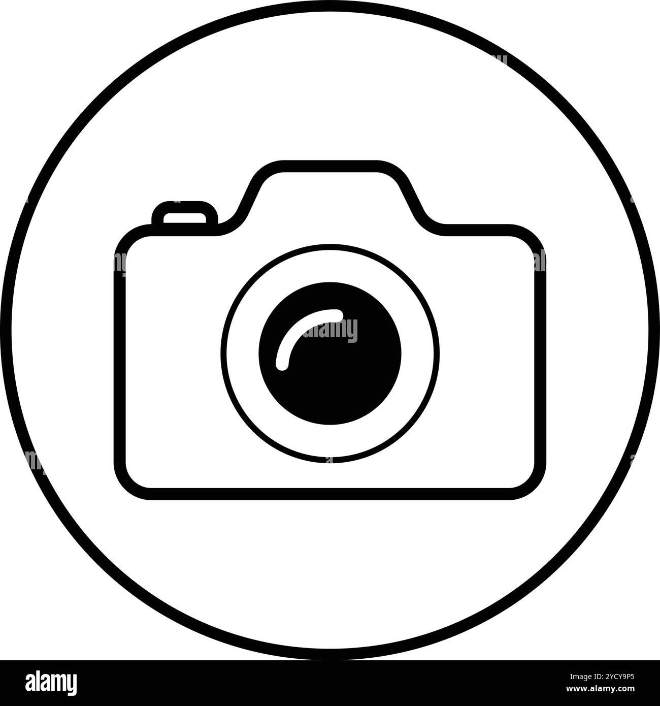 Camera outline icon Stock Vector Image & Art - Alamy
