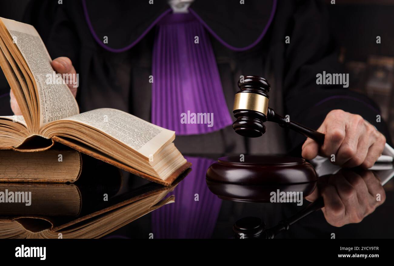Court gavel,Law theme, mallet of Judge Stock Photo - Alamy