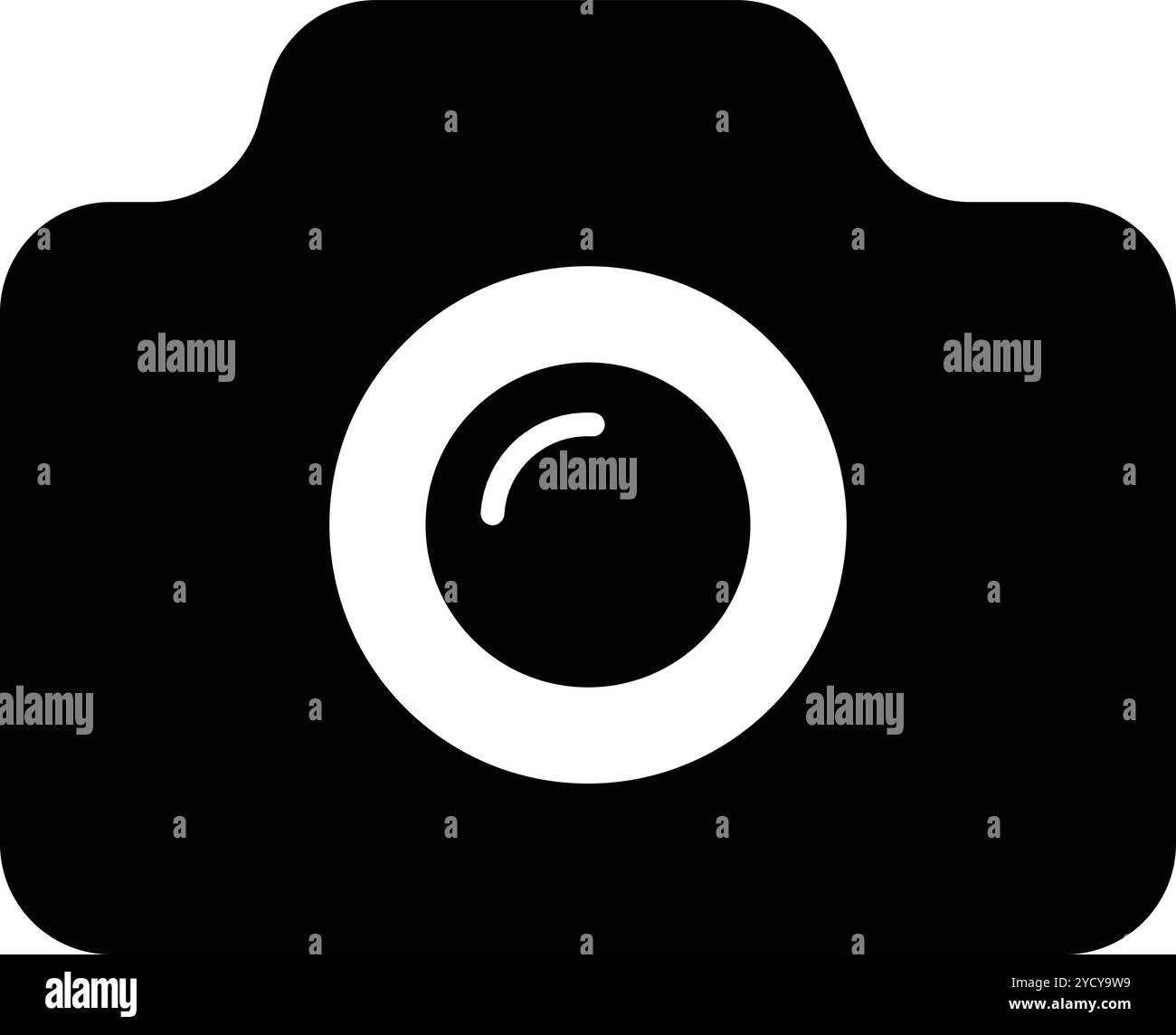 Video cam icon outline hi-res stock photography and images - Alamy