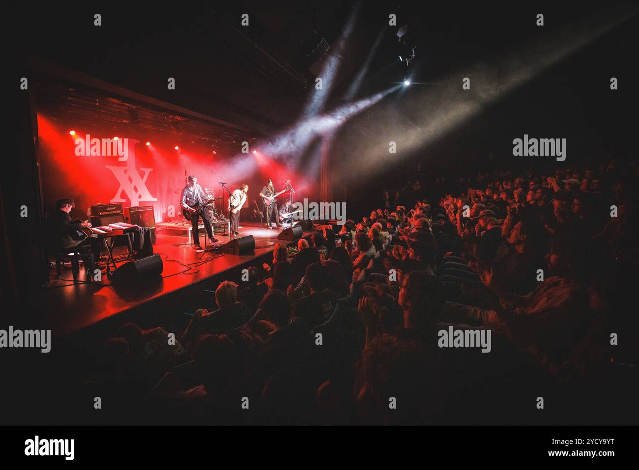 Copenhagen, Denmark. 23rd, October 2024. The Danish punk group Iceage ...