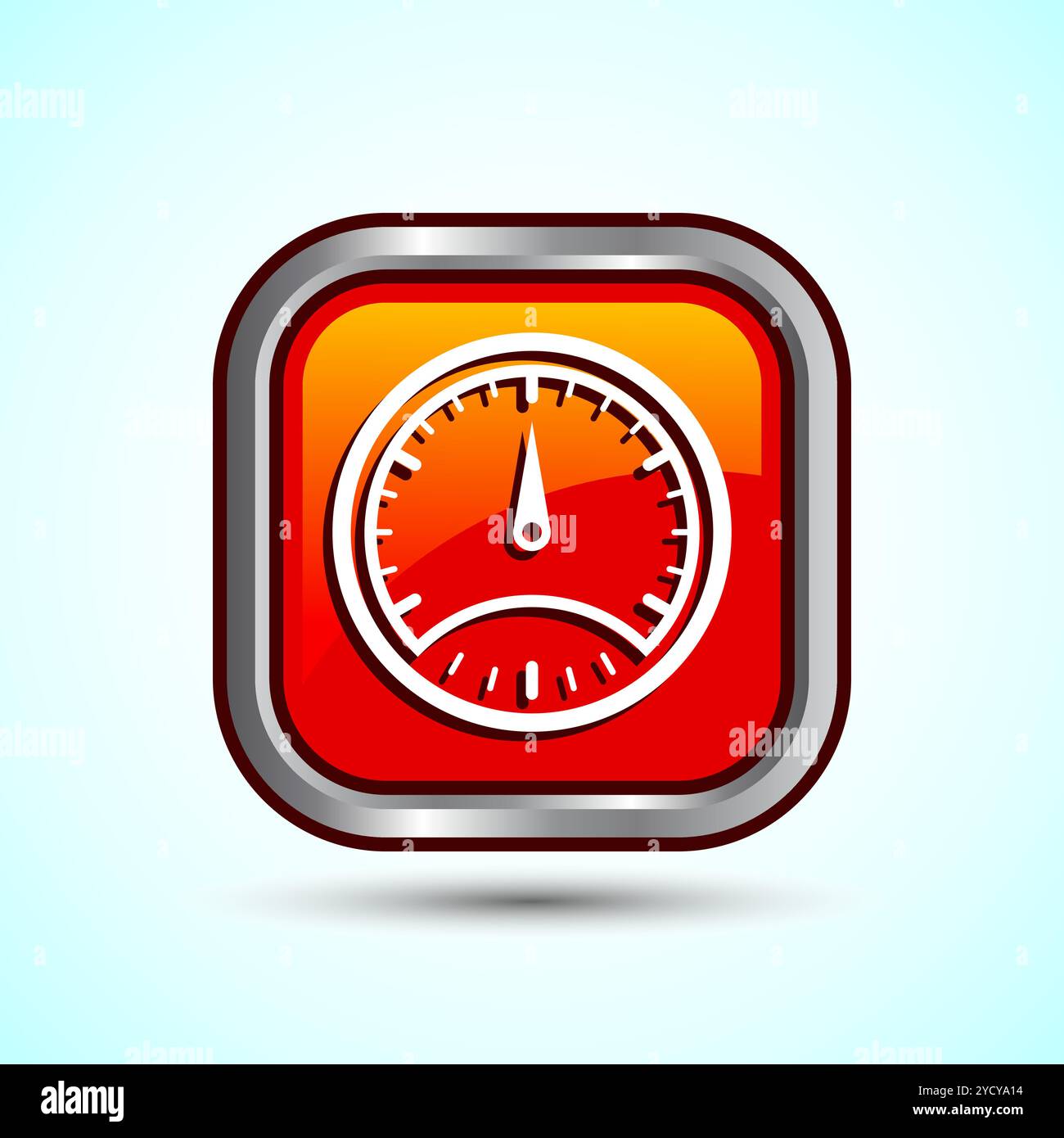 Speedometer Icon design illustration, Speed indicator sign symbol ...