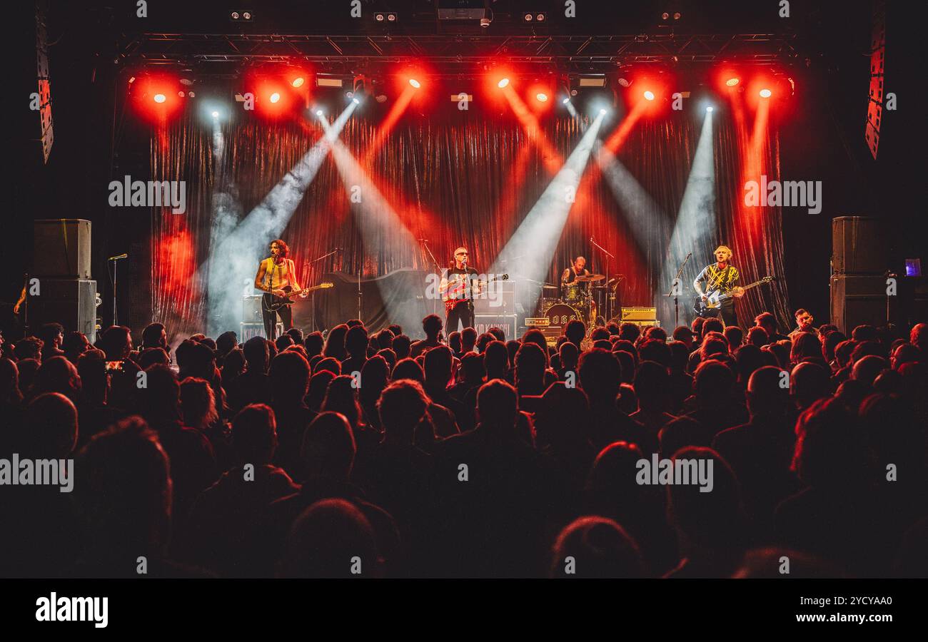 Copenhagen, Denmark. 21st, October 2024. The English punk rock band Kid ...