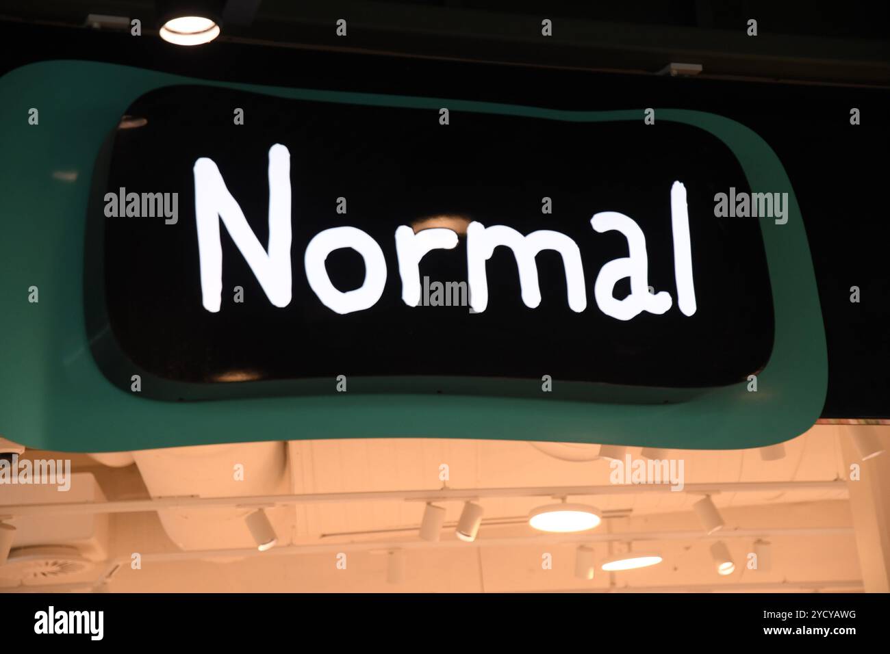 Copenhagen/ Denmark/24 October 2024/ Normal store shoppers in danish ...