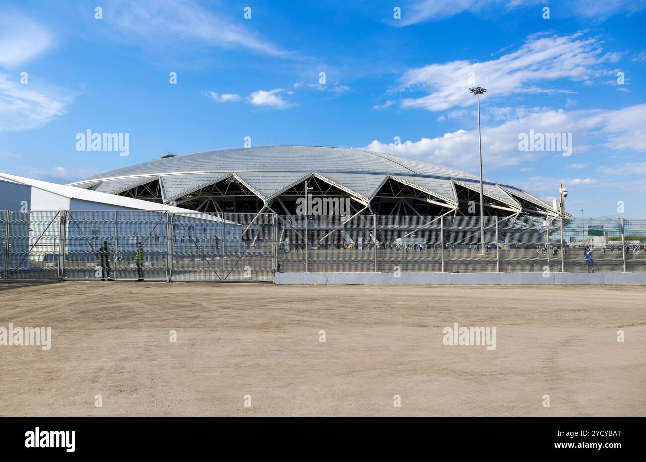 Samara Arena football stadium Stock Photo - Alamy