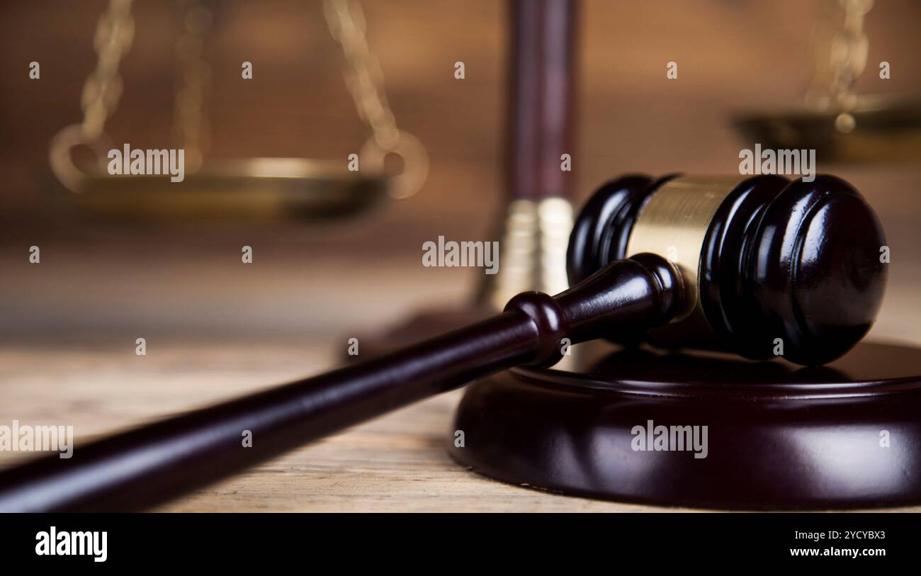 Court gavel,Law theme, mallet of judge Stock Photo - Alamy