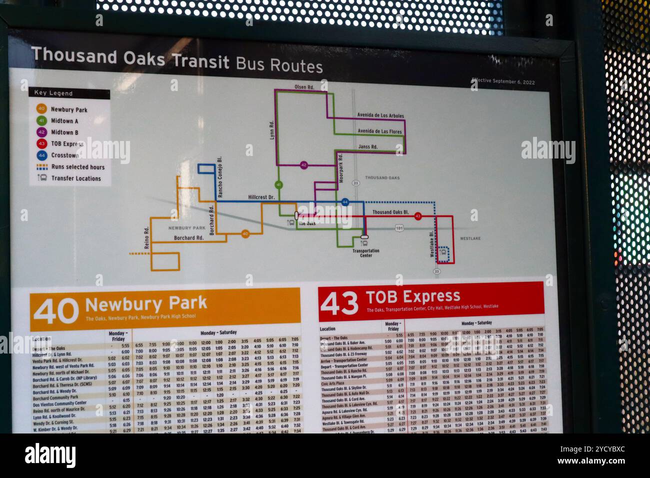 Thousand Oaks (Ventura County), California: TOB, Thousand Oaks Transit ...