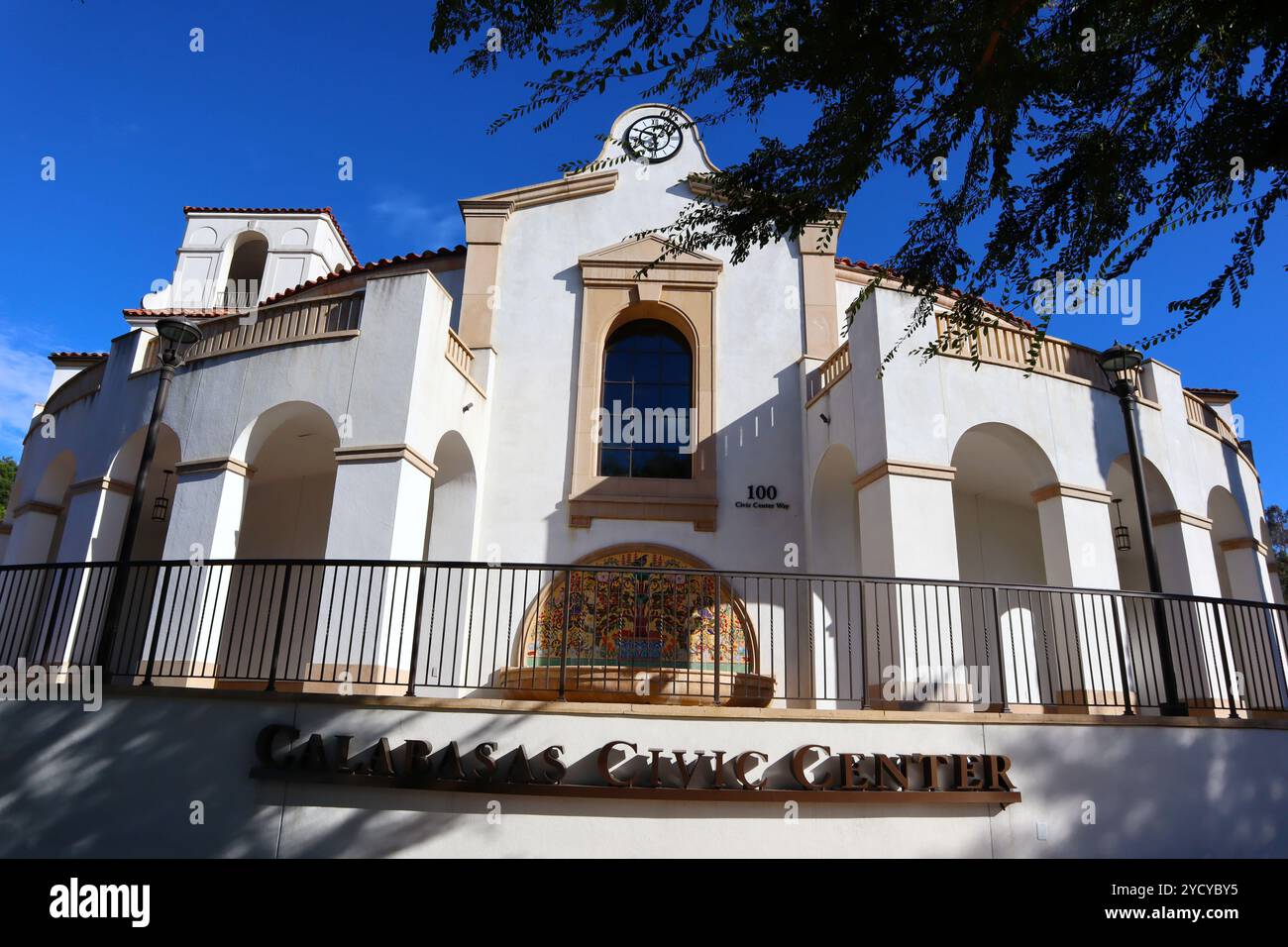 Calabasas (LA County), California: Calabasas Civic Center Stock Photo ...
