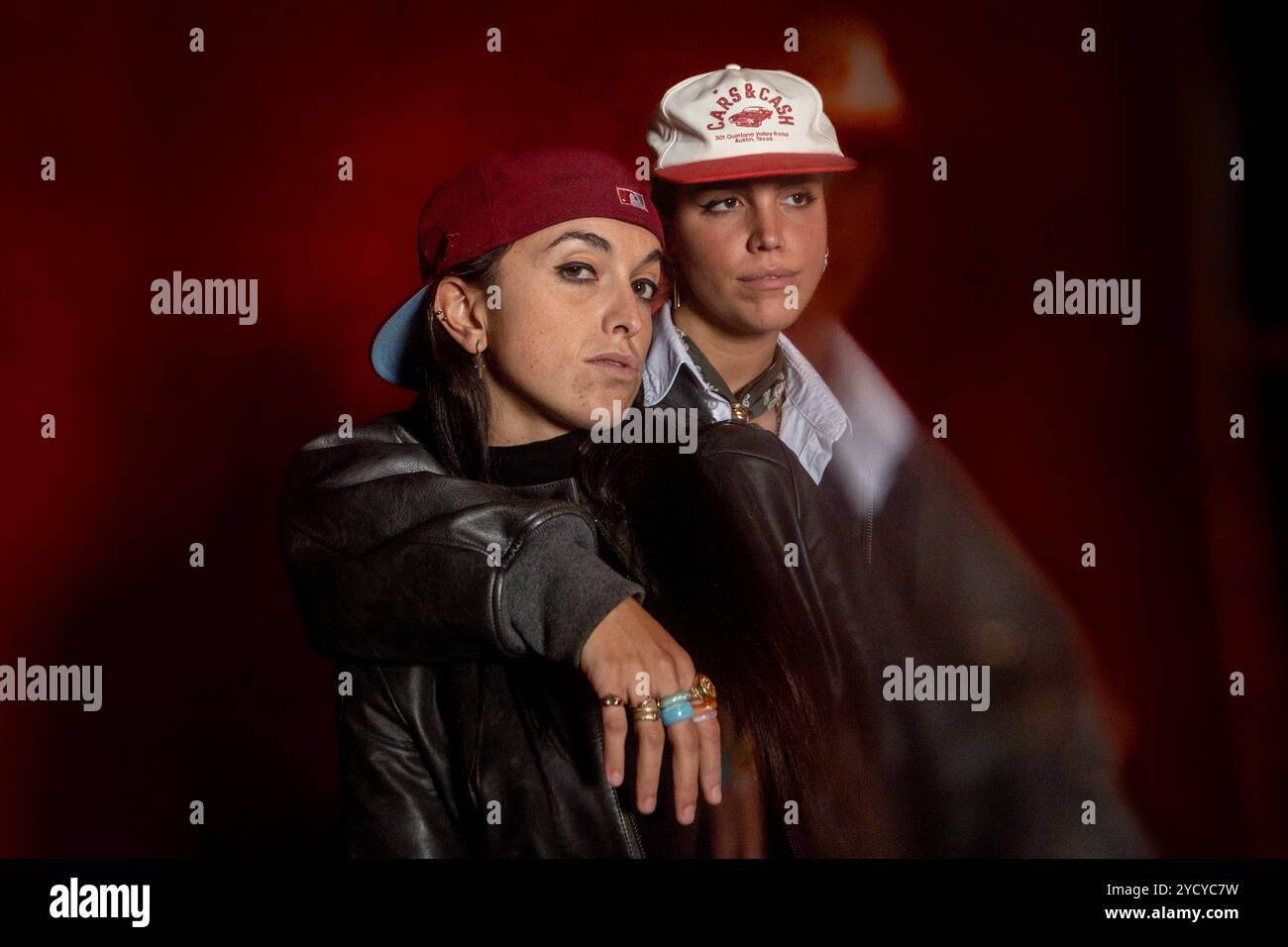 The members of Marlena, Ana Legazpi and Carolina Moyano, pose for ...