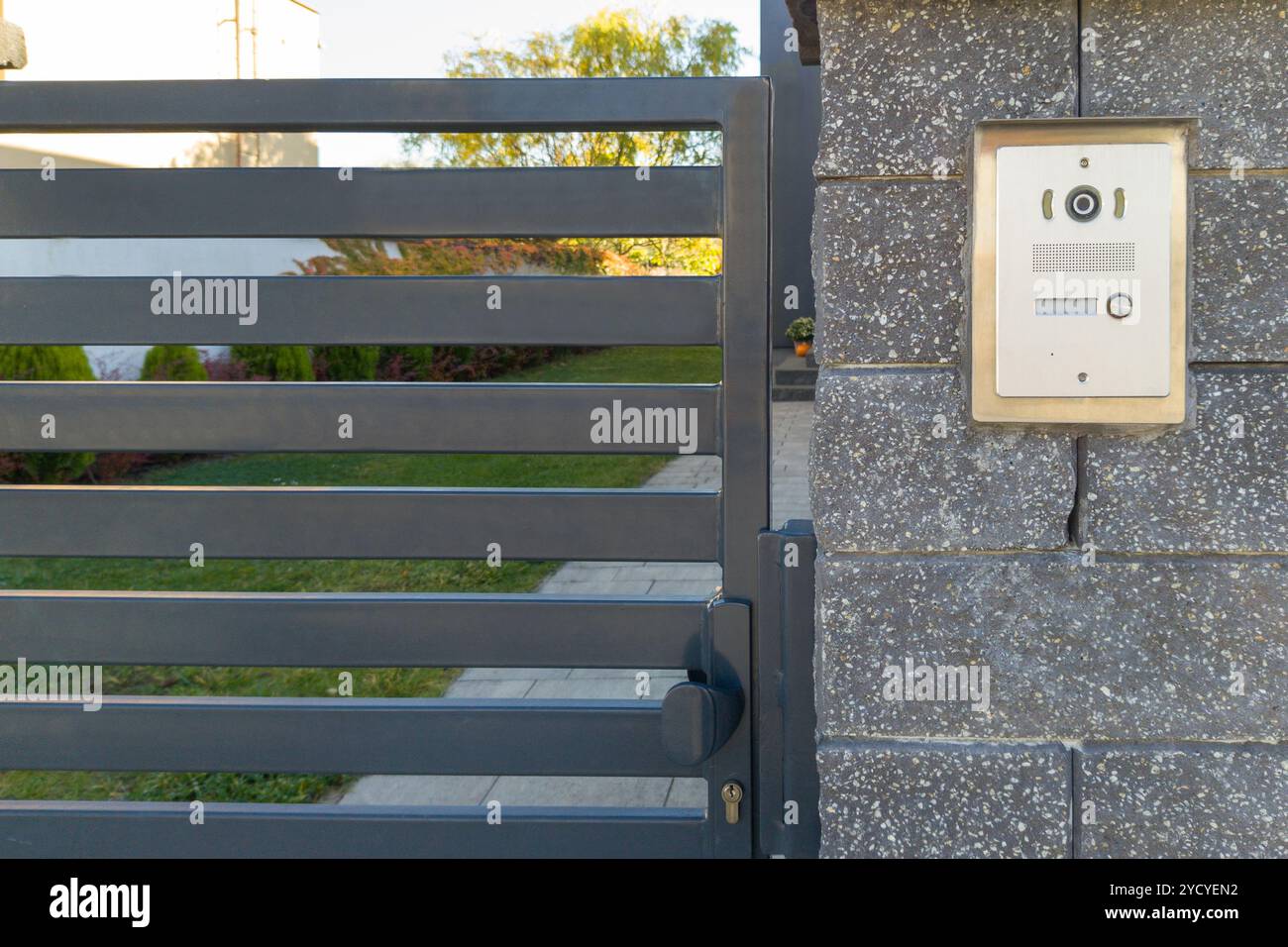 Modern intercom panel on hi-res stock photography and images - Alamy