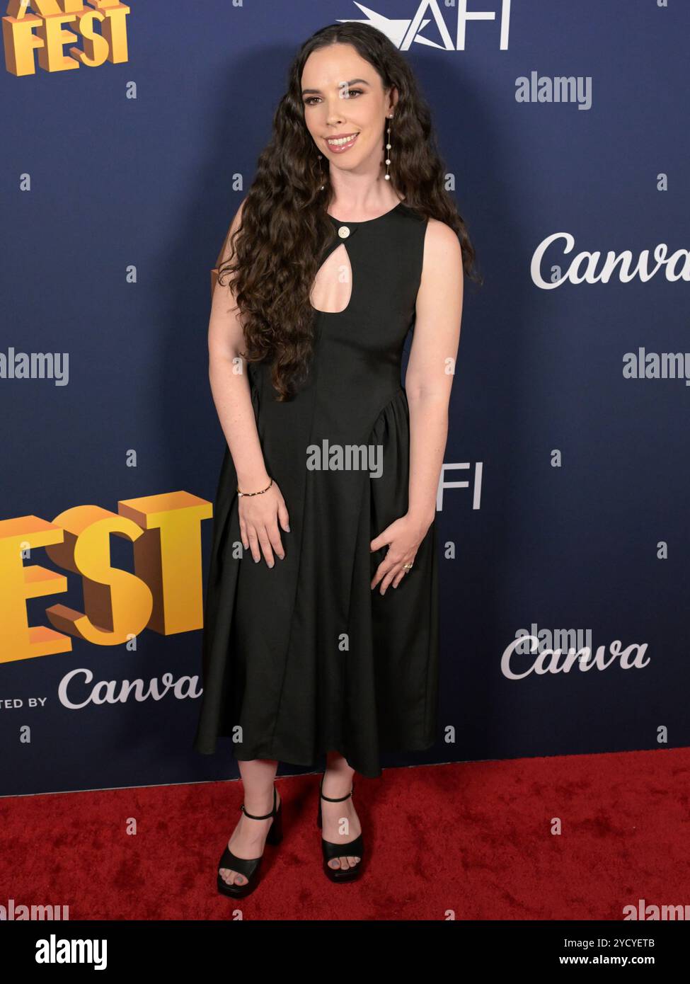 Hollywood, California, USA. 23rd Oct, 2024. Abbie Perault. AFI FEST ...