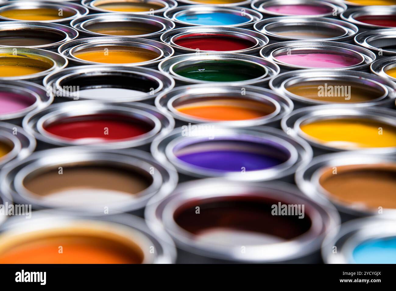 Multi color paint hi-res stock photography and images - Alamy