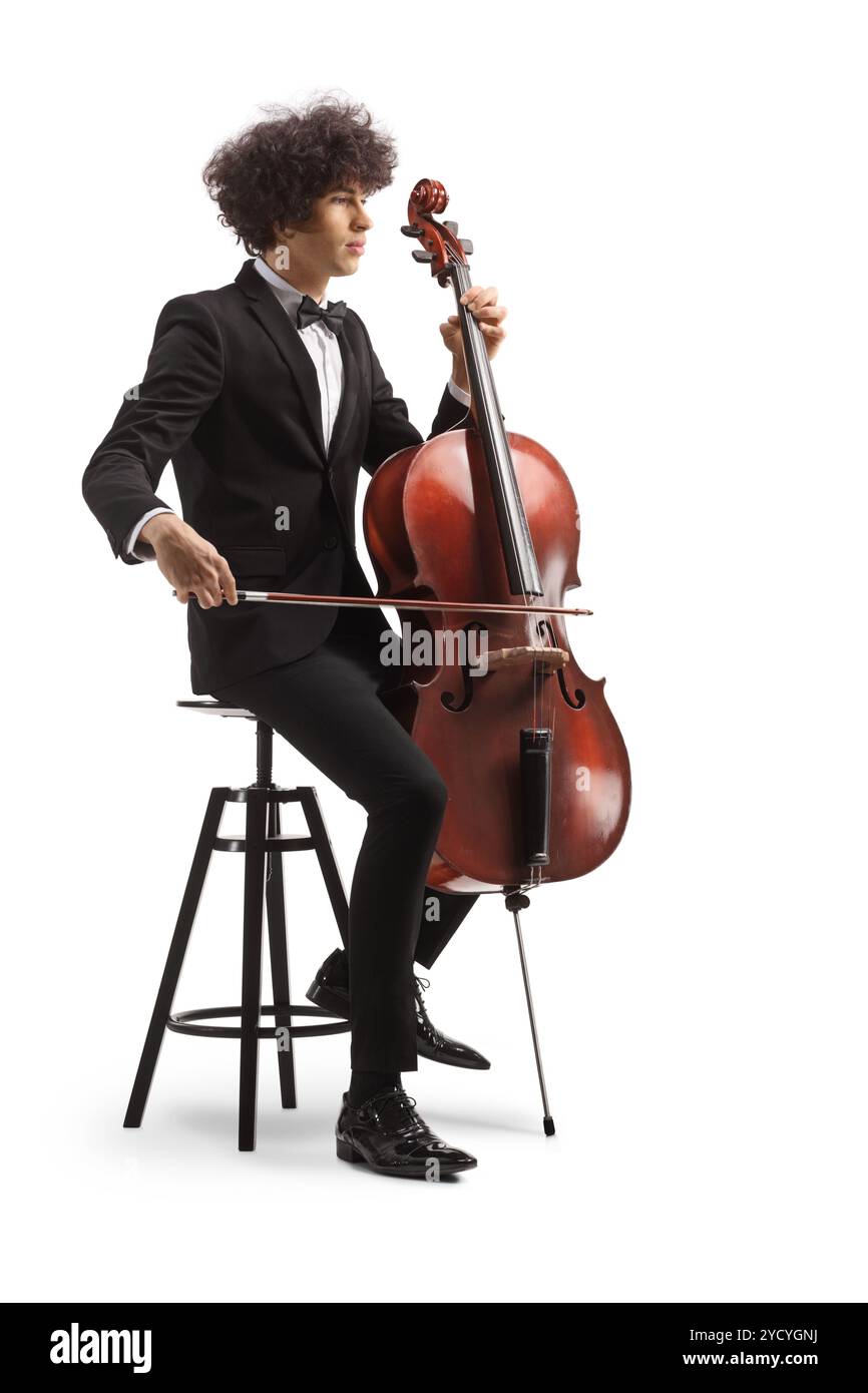Cello on chair hi-res stock photography and images - Alamy