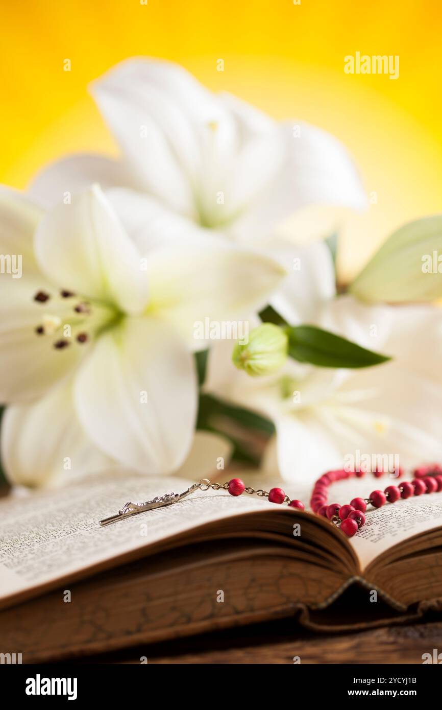 Bible, Eucharist, sacrament of communion background Stock Photo - Alamy