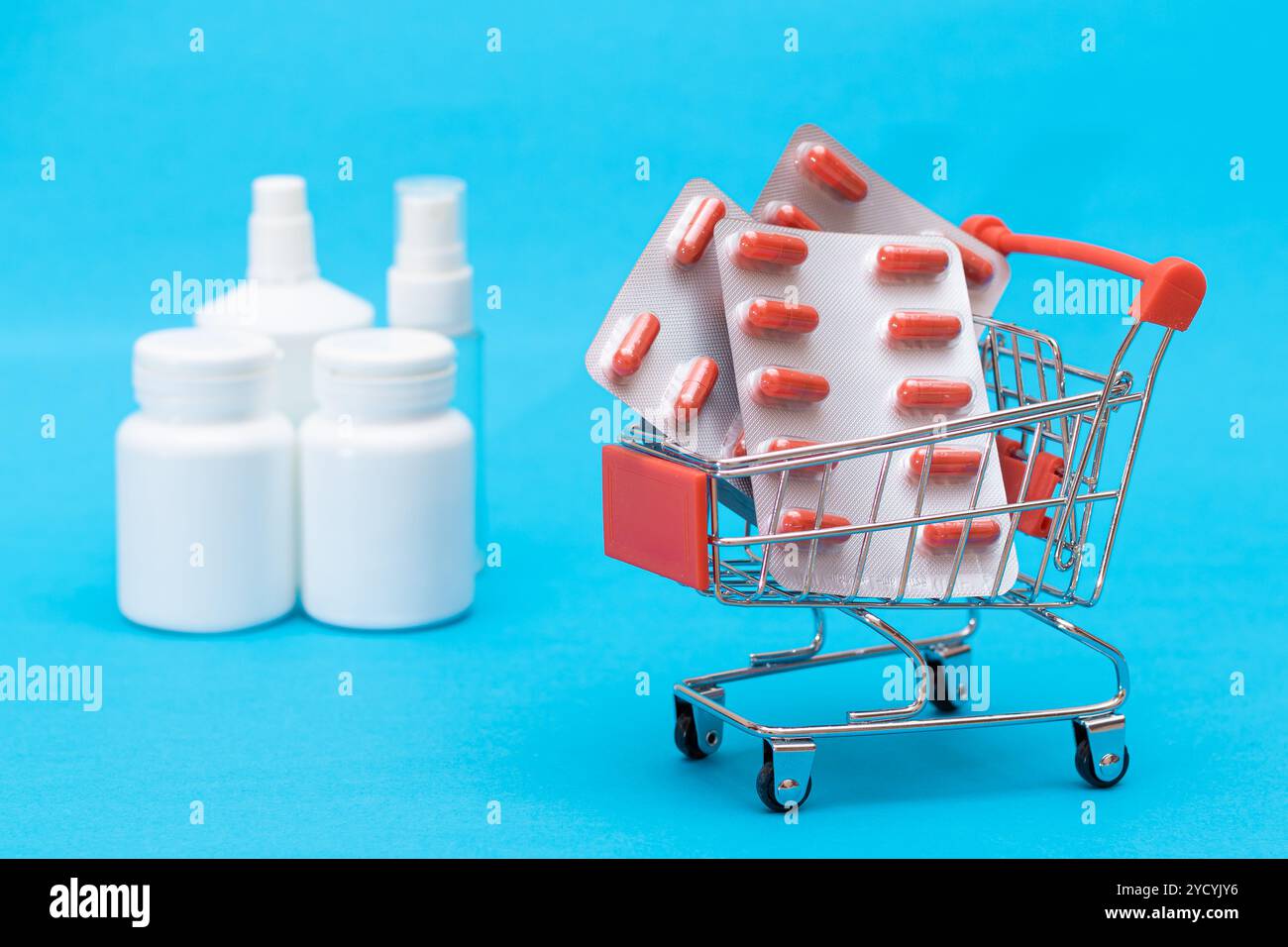 Buying Medicines. Expensive Medicine and Inflation Concept: Pills and ...