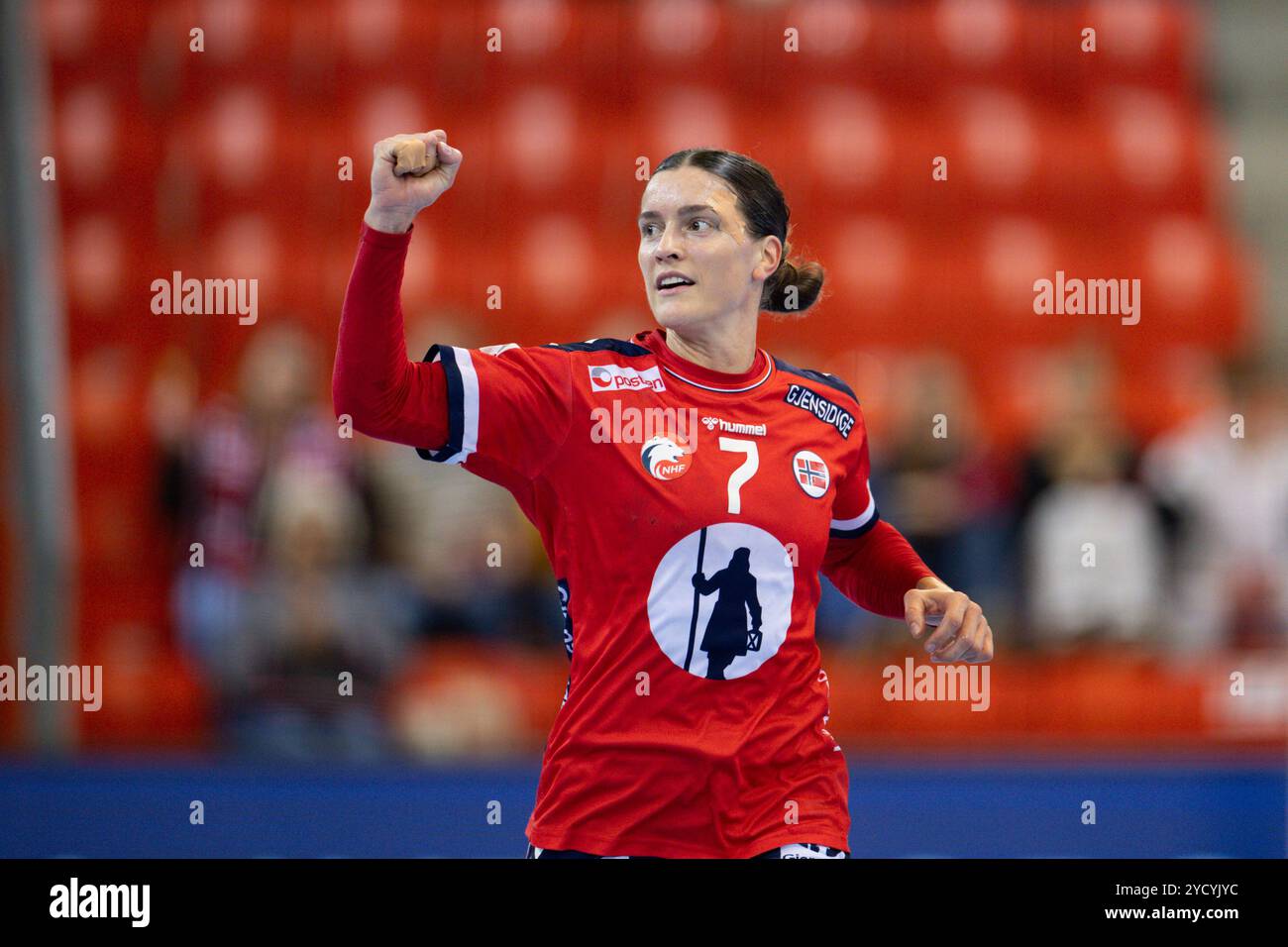 Larvik, Norway, October 24th 2024: Stine Ruscetta Skogrand (7 Norway ...