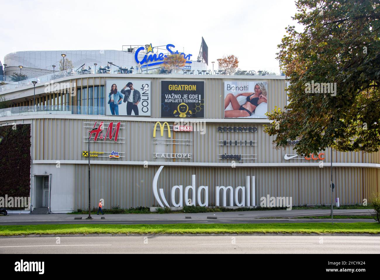Ada Shopping Mall commercial complex with department stores, boutiques ...
