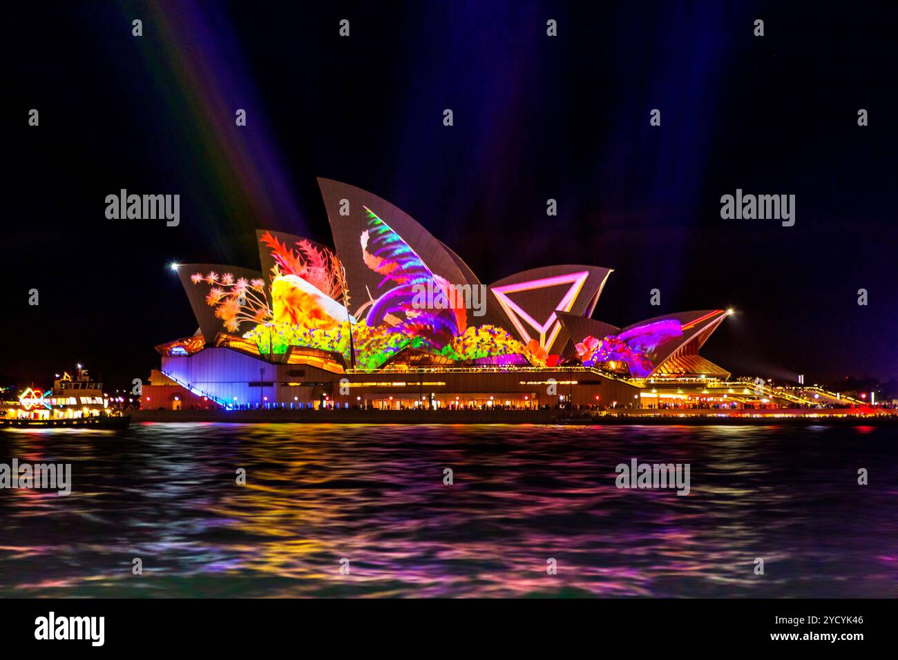 Sydney Opera House Vivid Sydney celebrations Stock Photo - Alamy