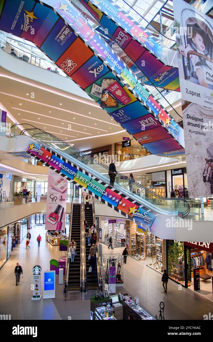 Ada Shopping Mall commercial complex with department stores, boutiques ...