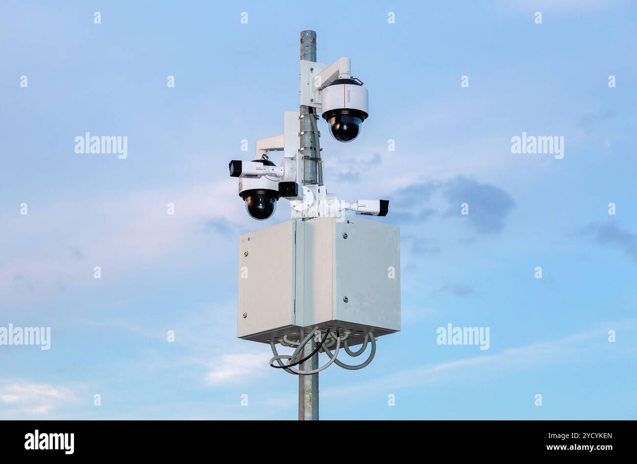 Cctv cameras pole hi-res stock photography and images - Alamy
