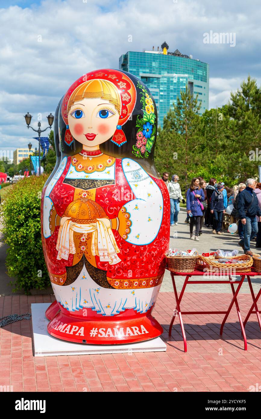 Big matryoshka doll also known as a Russian nesting doll Stock Photo ...