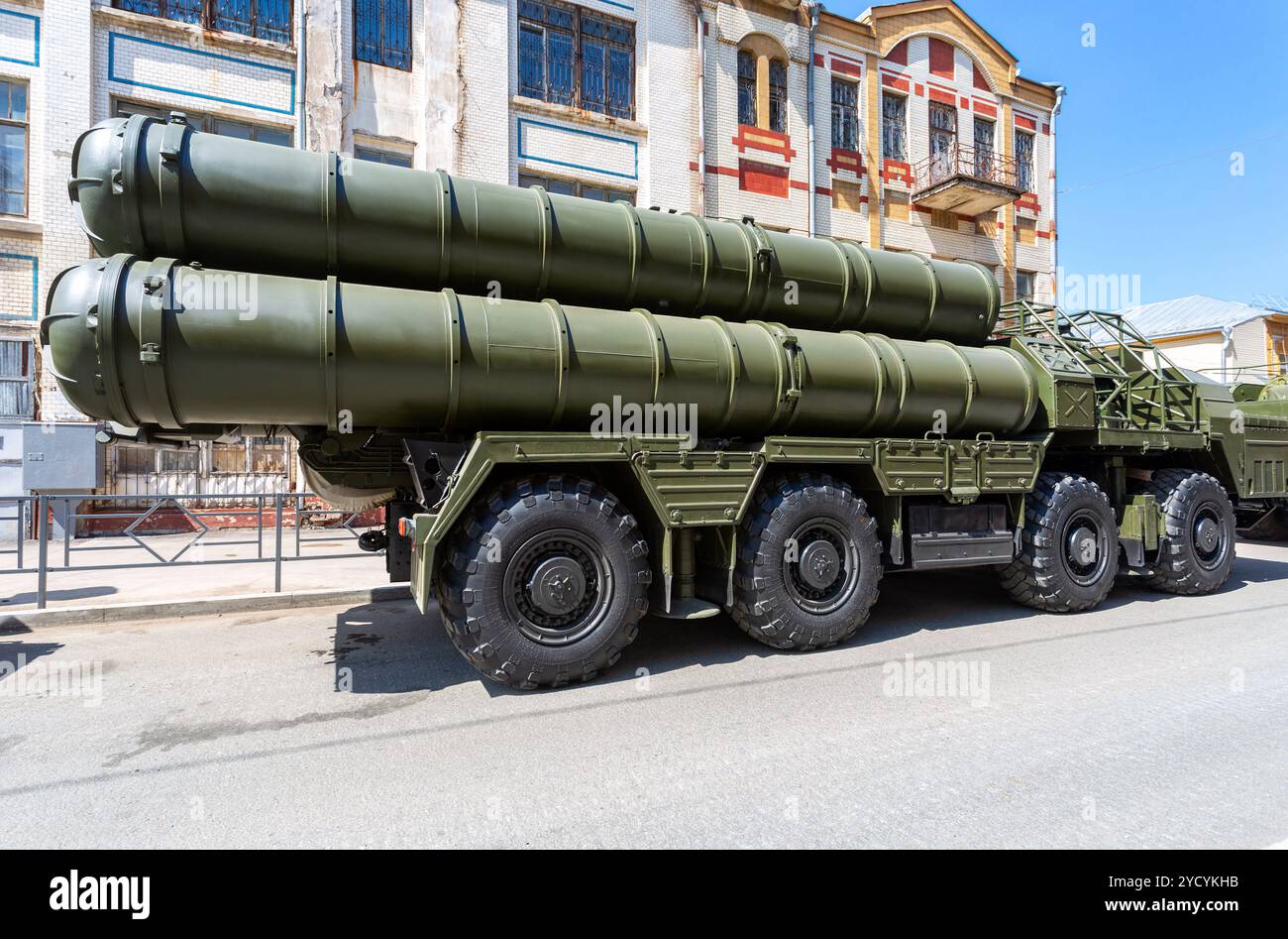 Russian anti-aircraft missile system (SAM) S-300 Stock Photo - Alamy