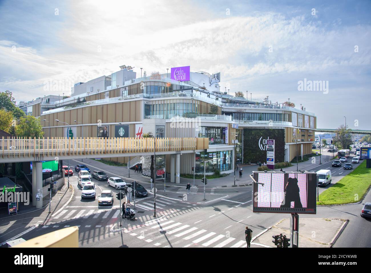 Ada Shopping Mall commercial complex with department stores, boutiques ...