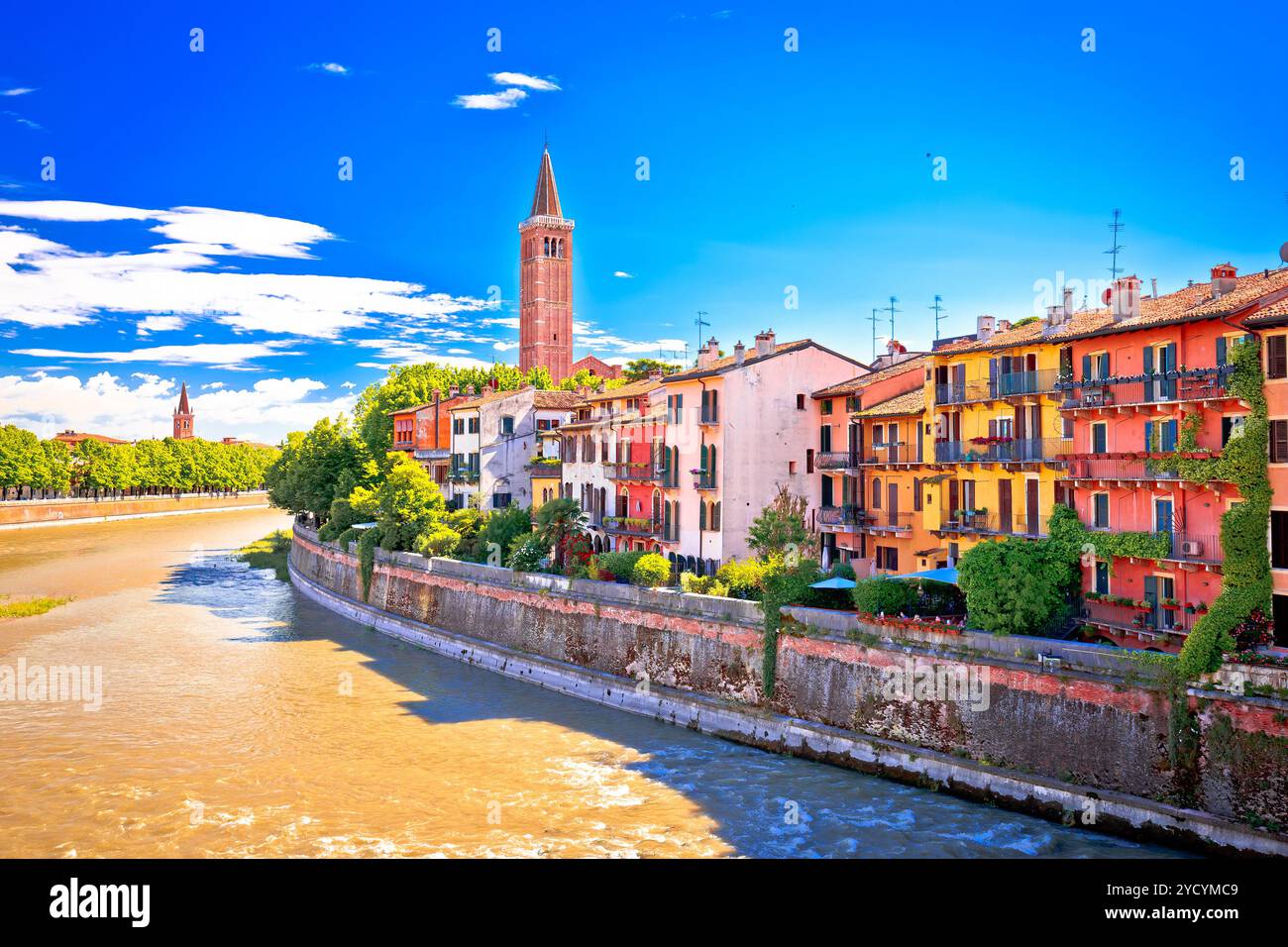 Italian riverfront hi-res stock photography and images - Alamy