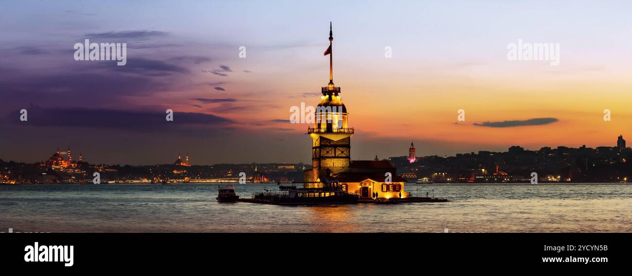 Maiden tower lighthouse in hi-res stock photography and images - Alamy