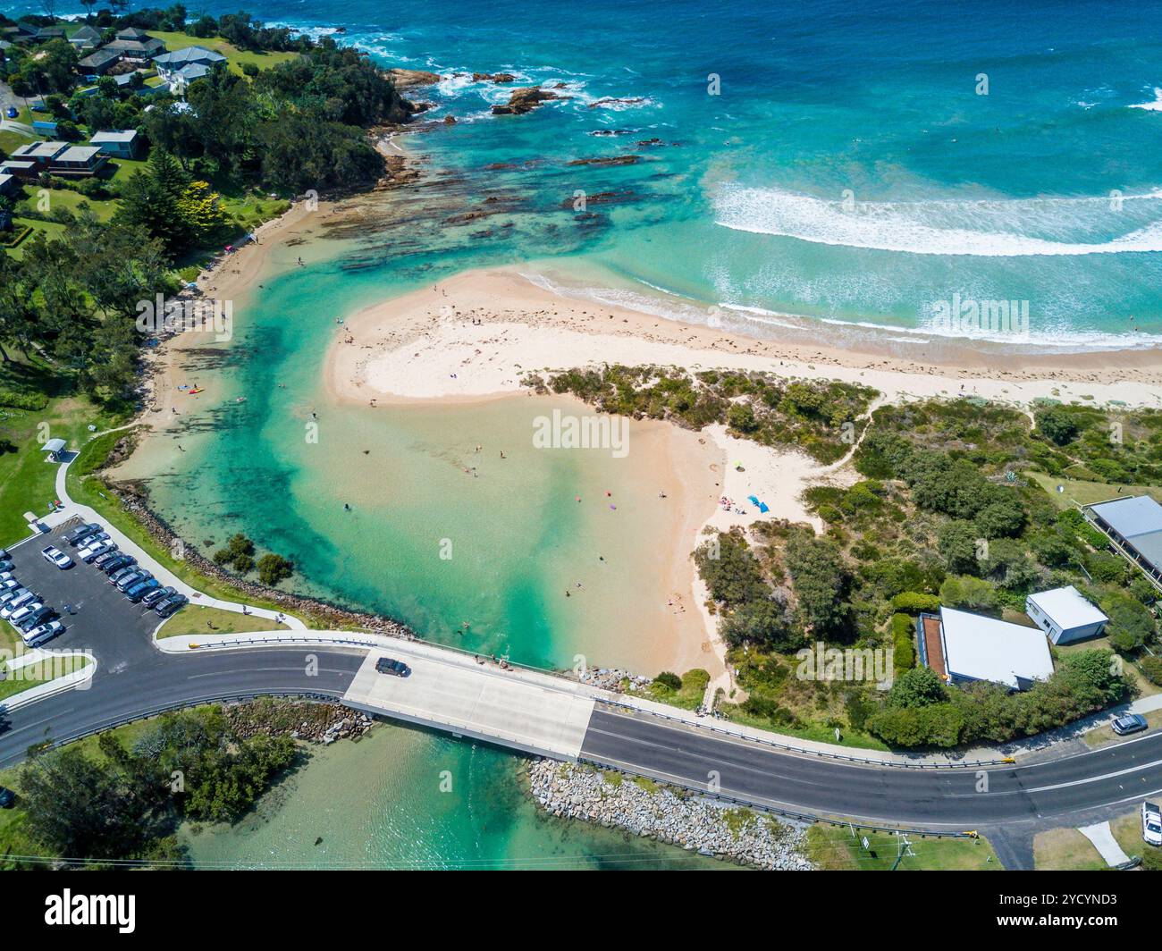 Sandbar aerial estuary hi-res stock photography and images - Alamy