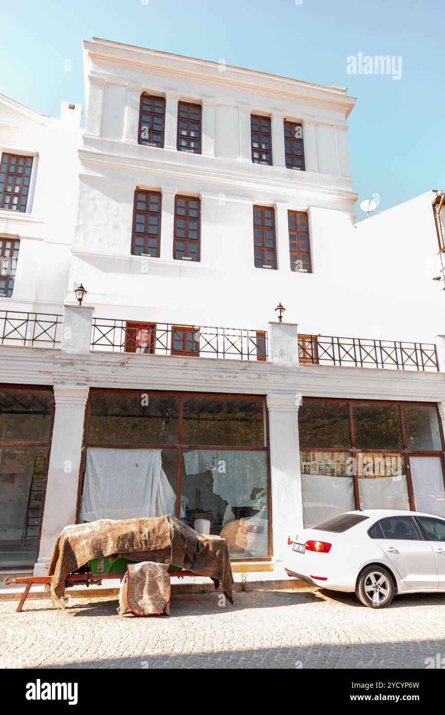 Tirilye, Turkiye - SEPT 29, 2024: The Stone School , Tas Mektep ...