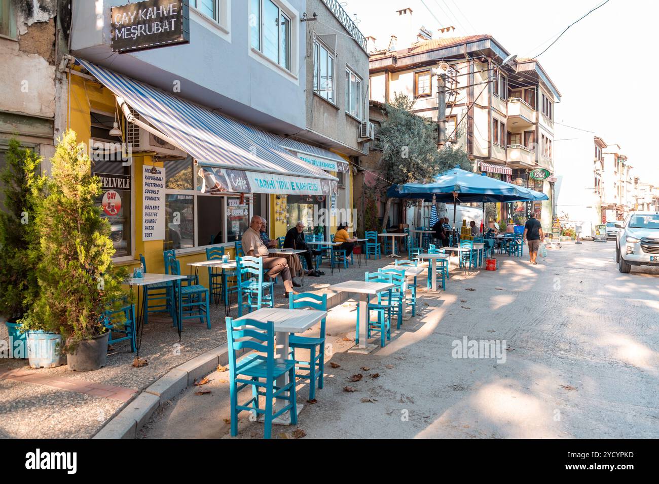 Tirilye, Turkiye - SEPT 29, 2024: Street view from Tirilye, formerly ...