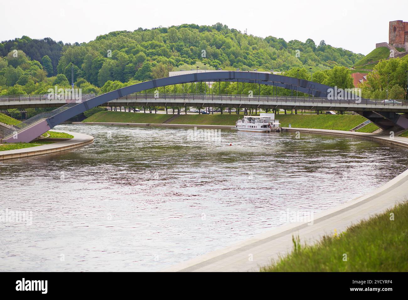Aerial view neris river hi-res stock photography and images - Alamy