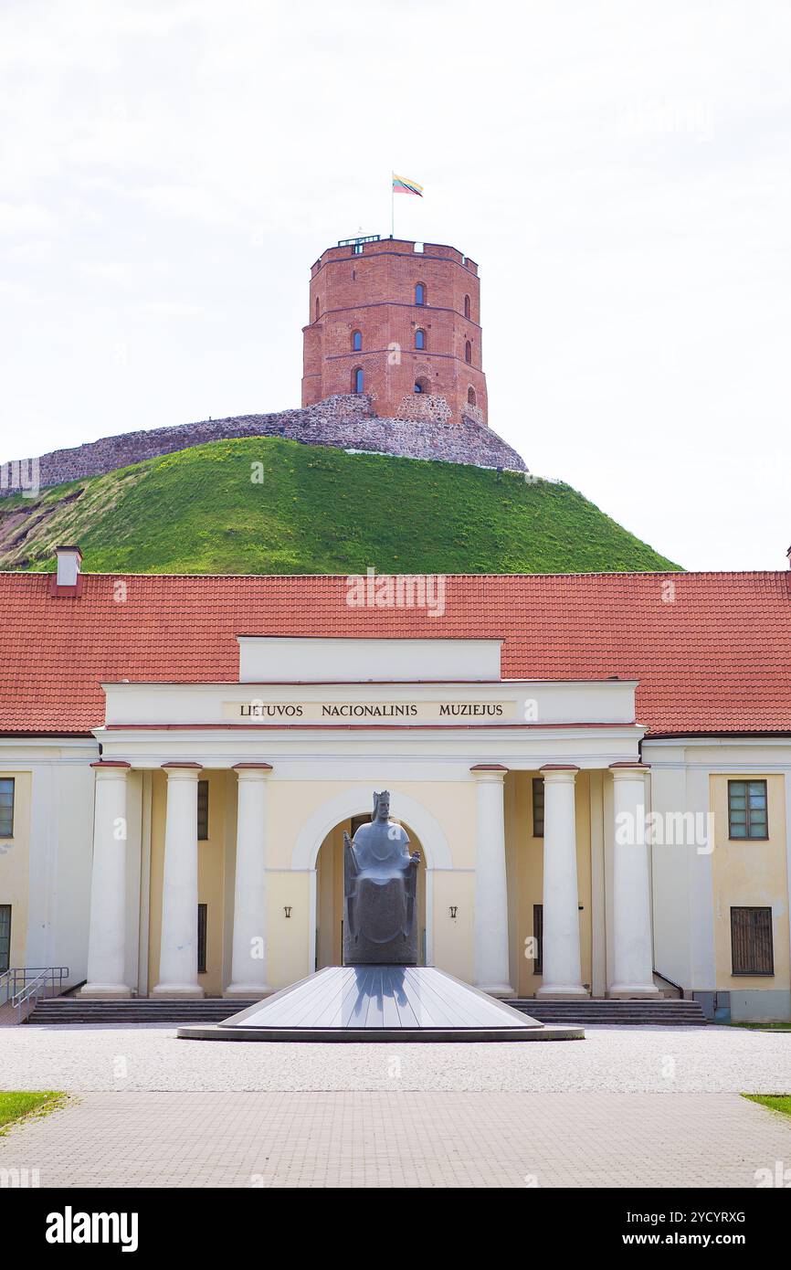 National Museum of Lithuania in Vilnius. Statue of Mindaugas - Grand ...