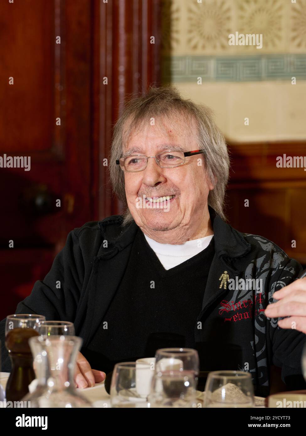 Bill Wyman at The Oldie Literary Lunch 22/10/24 Stock Photo - Alamy