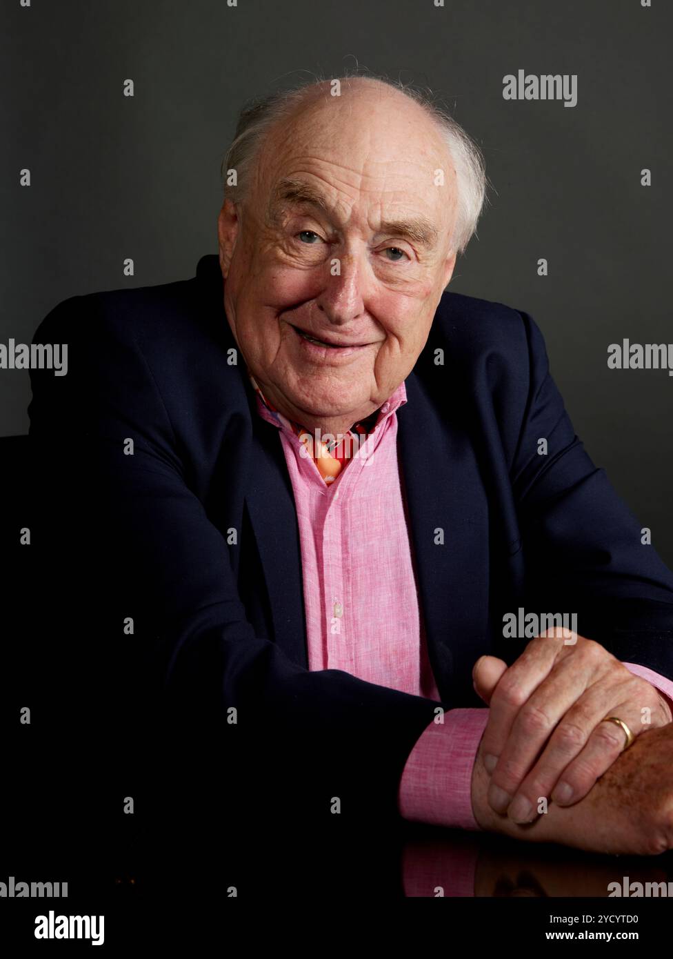 Henry Blofeld at The Oldie Literary Lunch 22/10/24 Bill Wyman, Pam ...