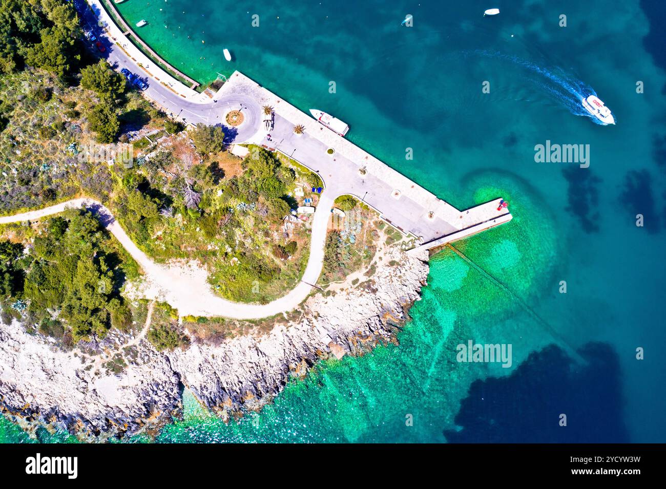Srebreno beach hi-res stock photography and images - Alamy