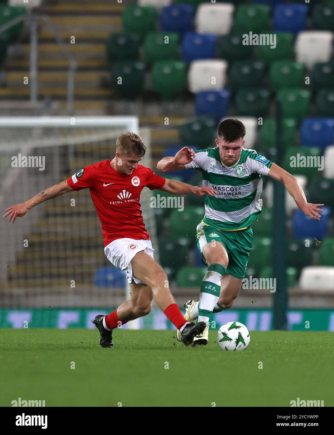 Larne europa conference league 2024 hi-res stock photography and images ...