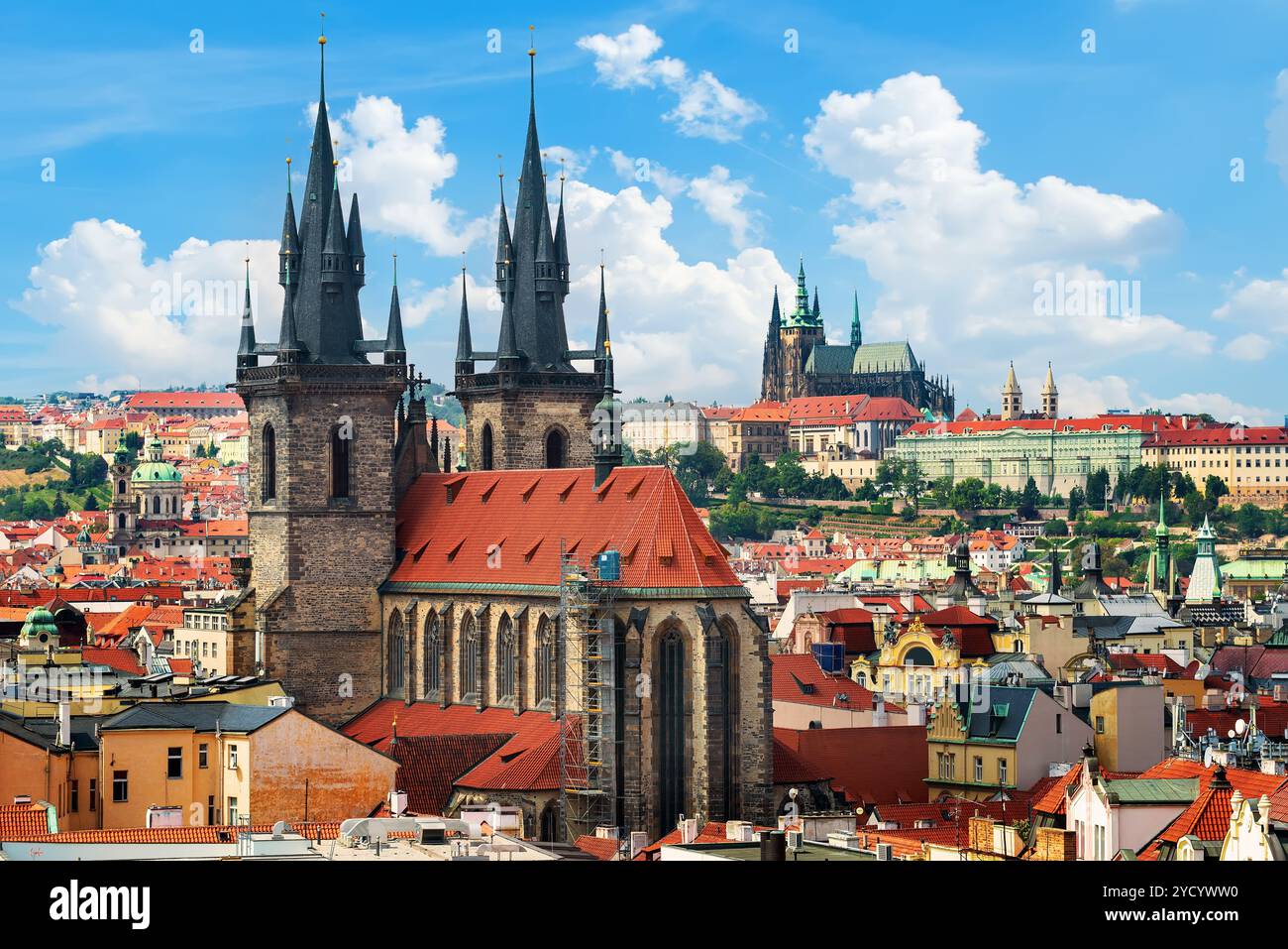 Czech cathedrals hi-res stock photography and images - Alamy