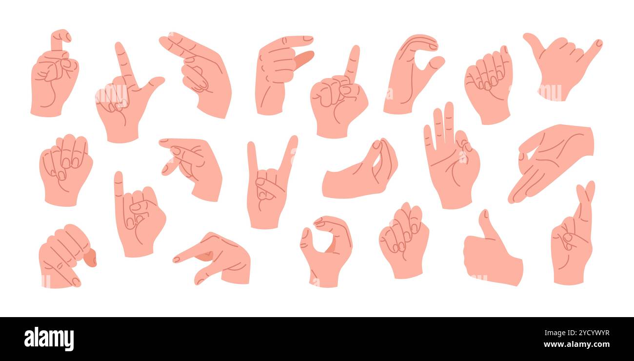 Wrist positions Stock Vector Images - Alamy