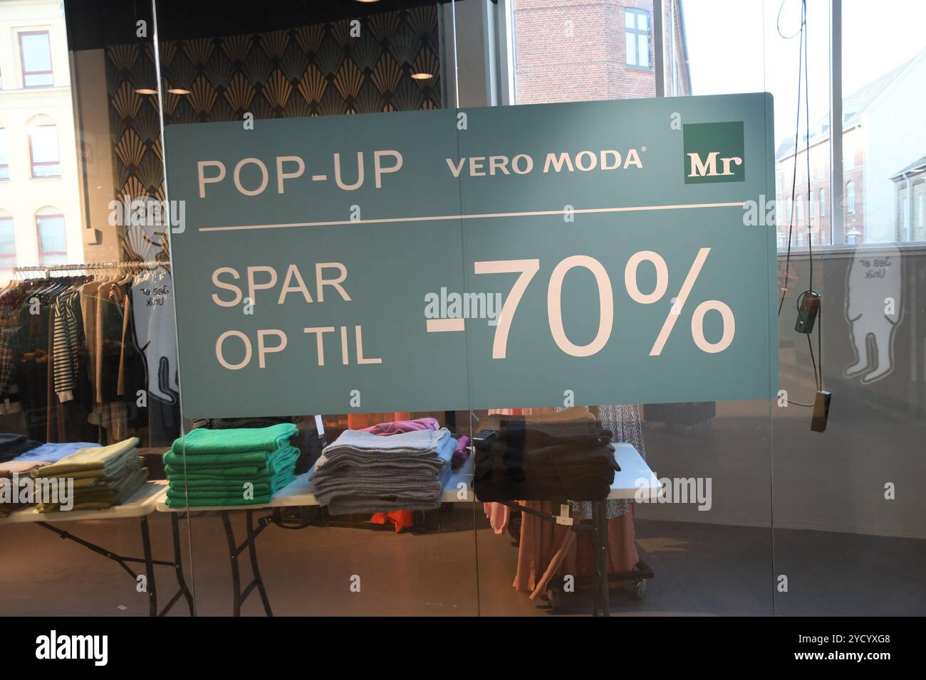 Copenhagen/ DenmarK/24 October 2024/ Vera Moda retail store indanish ...